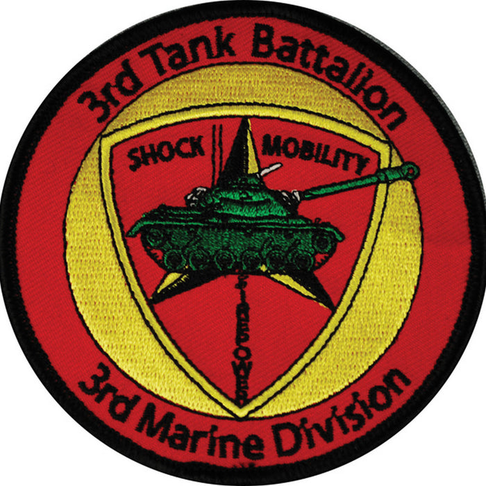 3rd Tank Battalion Patch — SGT GRIT
