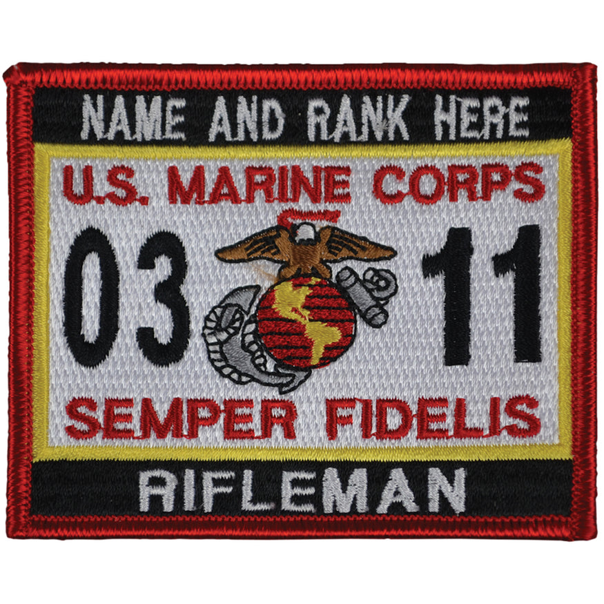 USMC Officially Licensed Patches - SGT GRIT