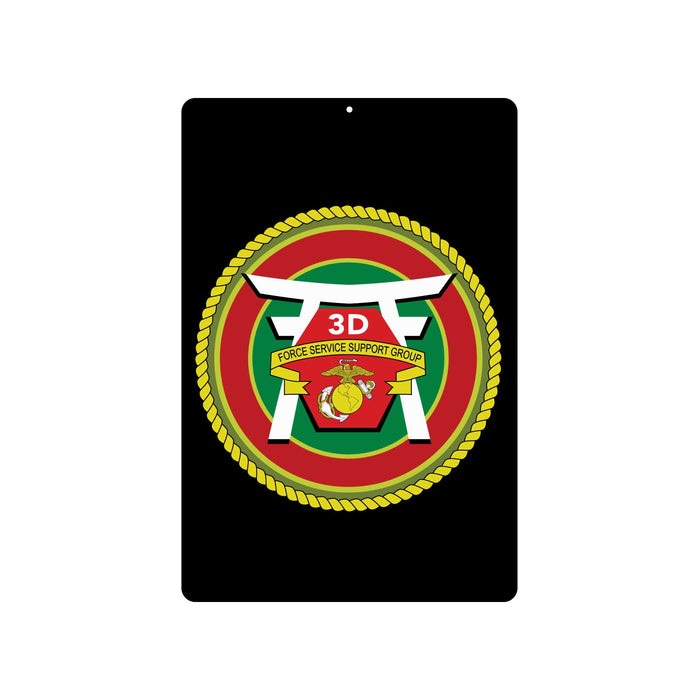 3rd FSSG Metal Sign — SGT GRIT