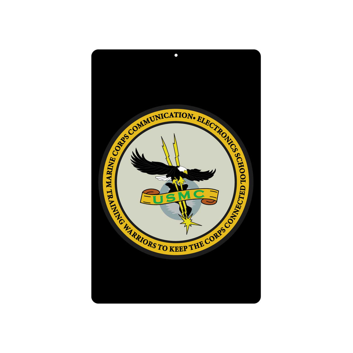 MCCES (Marine Corps Communications Electronics School) Metal Sign — SGT ...