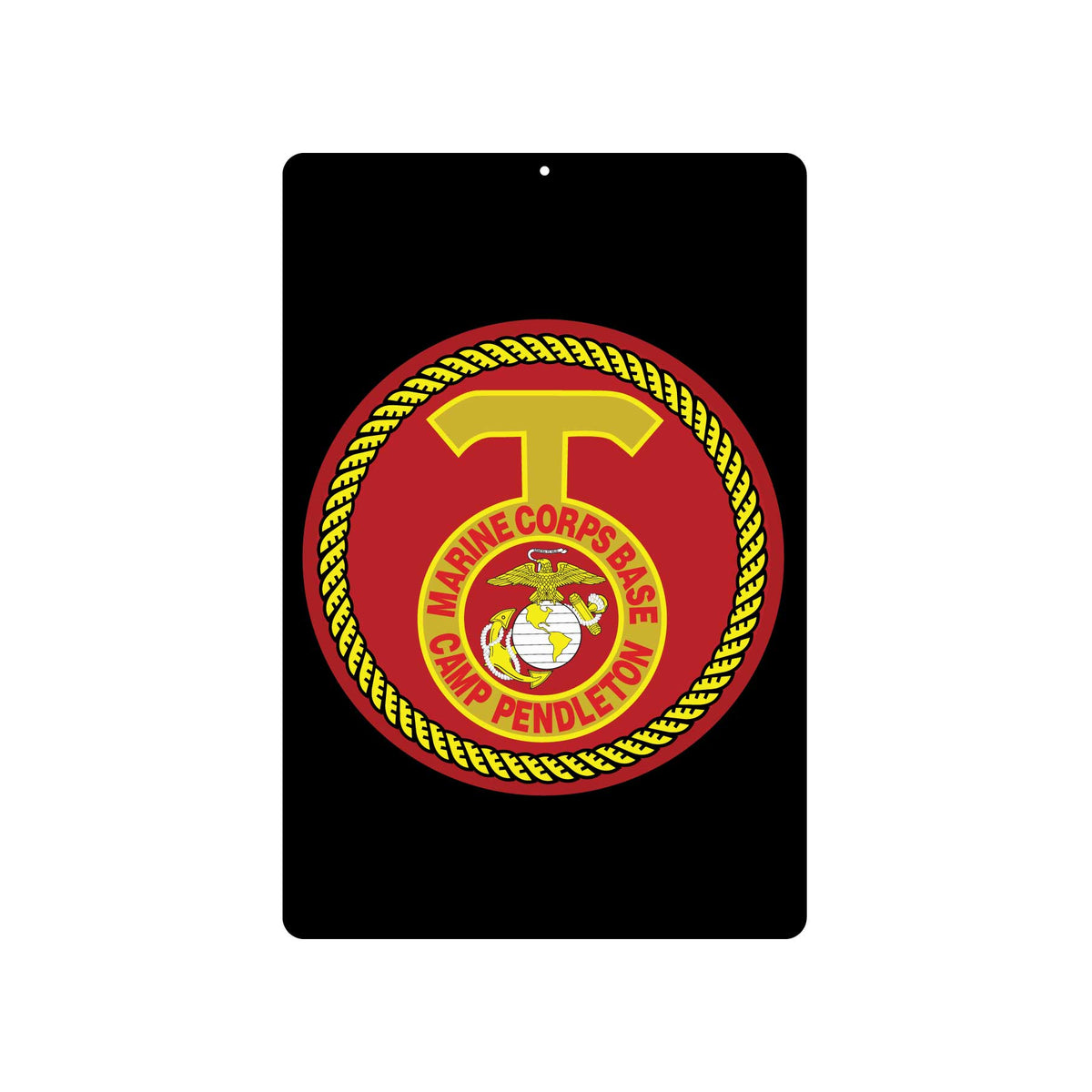 Marine Corps Base Camp Pendleton Metal Sign — SGT GRIT