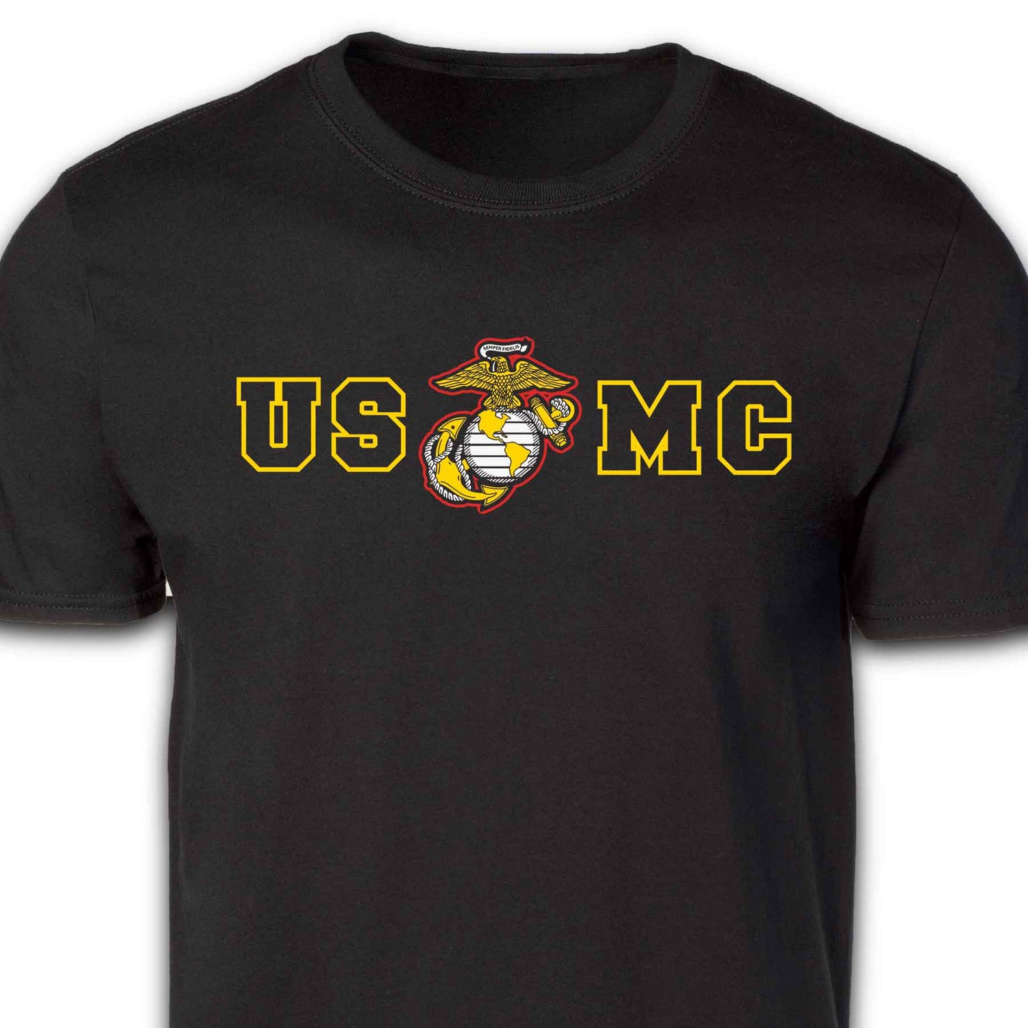 USMC Bold Gold Letters T-shirt – SGT GRIT