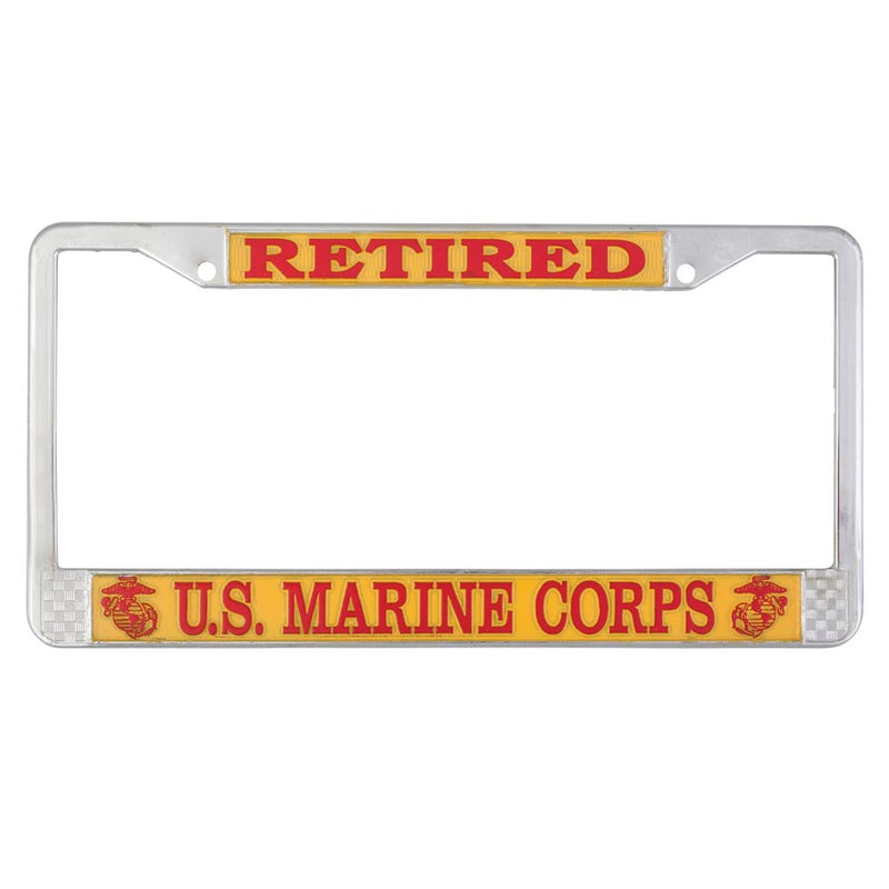 USMC License Plates, License Plate Frames - SGT GRIT