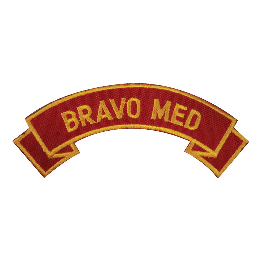 Bravo Med Rocker Patch – SGT GRIT